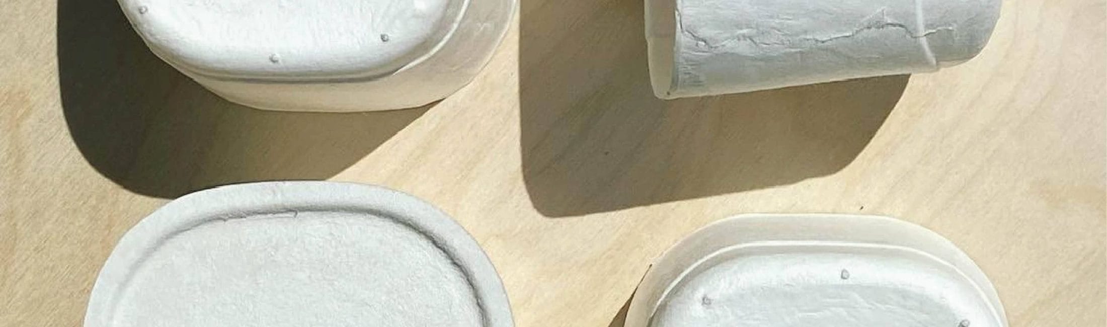 Pulp Packaging Noodle Pot Prototype - Studio Sowow